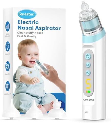 Amazon.com : Nasal Aspirator for Baby,Rechargeable Nose Sucker for Baby ...