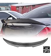 Amazon.com: AeroBon Real Carbon Fiber Trunk Spoiler Compatible with ...