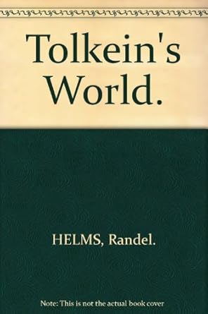 Tolkein's World.: Randel. HELMS: Amazon.com: Books