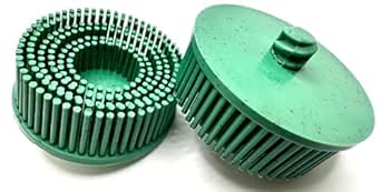 Amazon.com: Pro-Graad 10 Pack 2" 50 Grit Green R-Type Bristle Disc ...