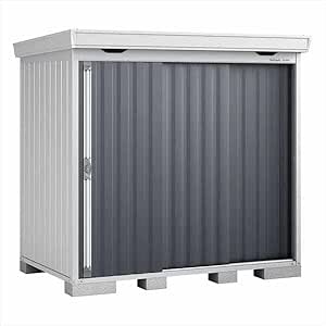 Amazon.co.jp: 【受注生産品】イナバ物置 FS／フォルタ FS-2214S CG スタンダード 多雪型 『屋外用中型・大型物置』 CG（チャコールグレー） : DIY・工具・ガーデン