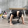 HOMCOM Abs Trainer, Ab Crunch Machine, Foldable Abdominal Trainer, Core ...