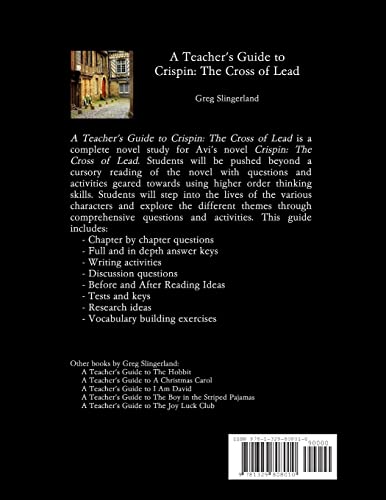 Snapklik.com : A Teachers Guide To Crispin: The Cross Of Lead