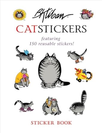B. Kliban Cat Stickers Sticker Book: B. Kliban, B Kliban, B Kliban ...