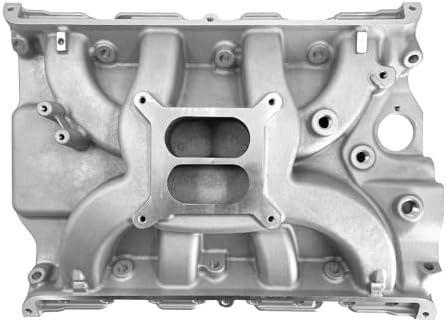 Amazon.com: 7105 R1148 Dual Plane Aluminum Intake Manifold Compatible ...