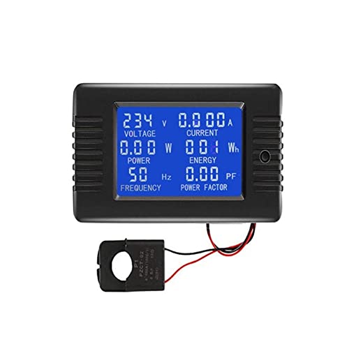 USB Tester AC 6in1 220V100A Single Phase Digital Ampermeter Power ...