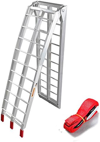 Amazon.com: Pit Posse PP2755 Aluminum Folding Truck Ramp for Motorcycle ...