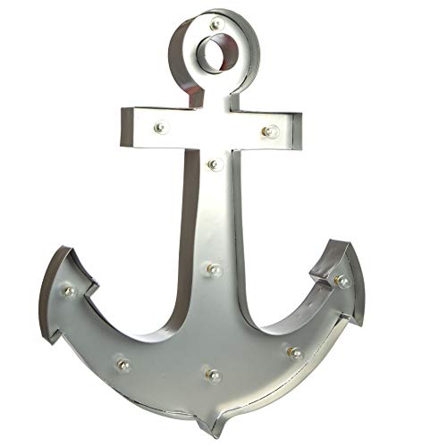 Funky Lighted Anchor Wall Decor - Sink or Swim - Check These Out