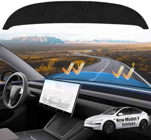 Amazon.com: Dashboard Cover for 2025 2026 New Tesla Model Y Juniper ...