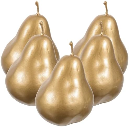 Amazon.com: 5PCS Fake Pears Artificial Pear Decoration Artificial ...