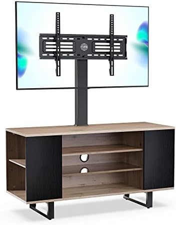 FITUEYES Dual Computer Monitor Riser Stand with Height Adjustable Leg ...
