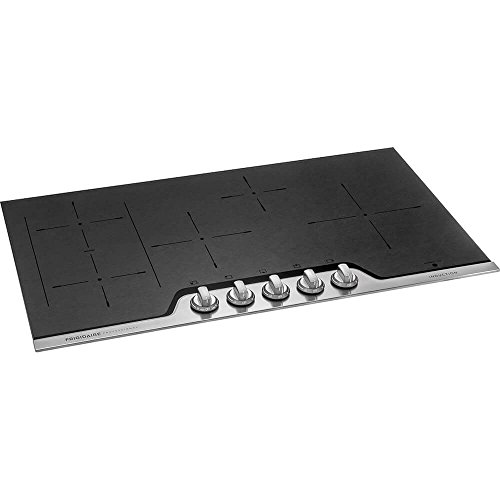 Frigidaire Professional 36 Inch Electric 5-Burner Induction Stainless ...