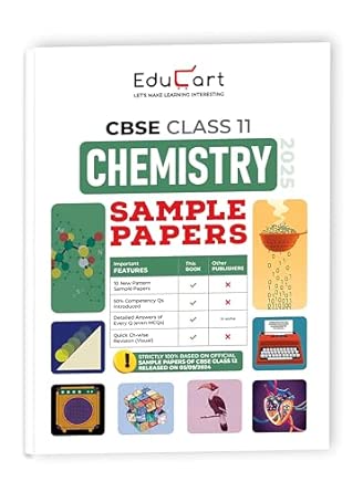 Educart CBSE Sample Question Papers Class 11 Chemistry Book (For 2025 ...