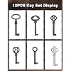 Skeleton Key, 12-Key Universal Hollow Barrel Skeleton Keys Kit for ...