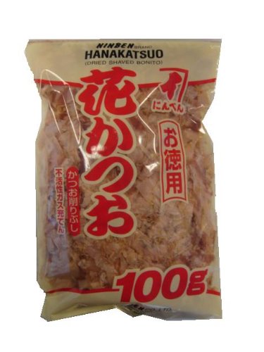 Amazon.com : Ninben Hanakatsuo, Dried Shaved Bonito, 3.52-Ounce Units ...