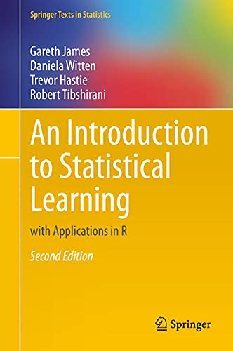 Buy An Introduction to Statistical Learning Book Online at Low Prices ...