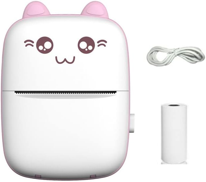 Amazon.com: Wireless Mini Printer, Portable Printer Bluetooth Thermal ...