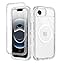Amazon.com: I-HONVA for iPhone 16 Plus Case Clear [Non Yellowing] [Compatible with MagSafe ...
