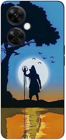 SmileCart ''Lord ''MAHADEV''-(Yellow-Blue) Printed Hard Mobile Back ...