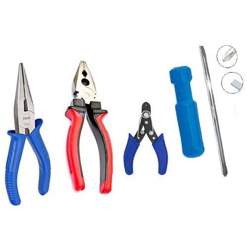 Red Champion Nose Plier Premium Combination & Nose Plier Combo Cutting ...