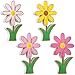 Amazon.com: DoubleFill 4 Pcs Wooden Flower Shelf Sitter Retro Daisy ...