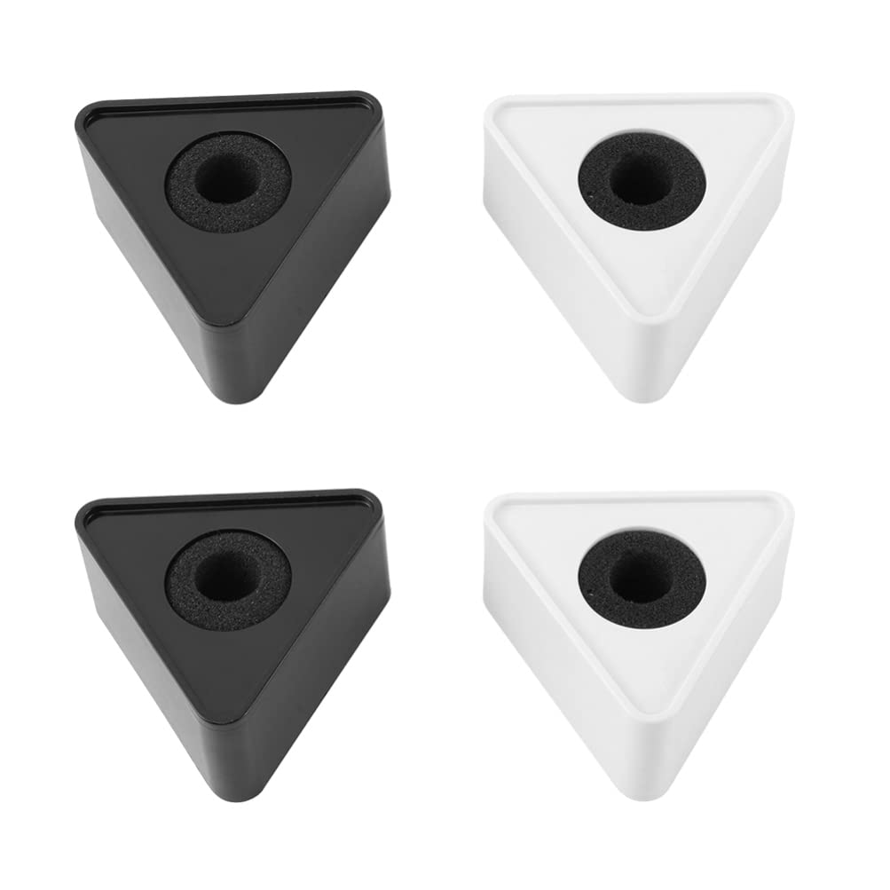 Microphone Desk Mount 4pcs Triangle Shaped Mic Flag Injection Molding ...