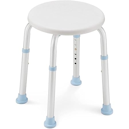 Amazon.com: Drive Medical RTL12004KD Handicap Bathroom Stool, White ...