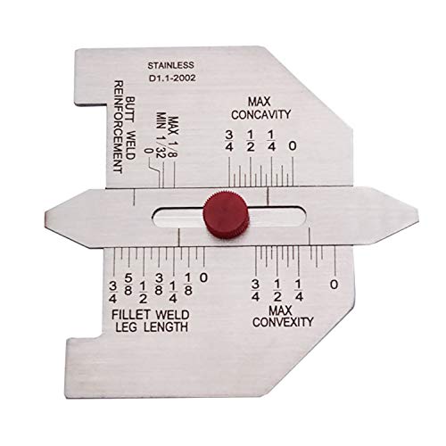 Snapklik.com : Weld Gauge Set Includes Hi-Lo Gauge And Taper Gauge And ...