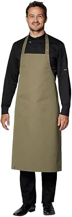 Amazon.com: Kentaur Long Sleeve Chef Service Jacket | Unisex Chef Coat ...