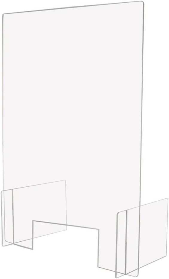 Clear Acrylic Splash Guard and Splash Shield, Store Countertop ...