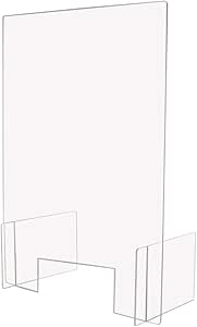 Clear Acrylic Splash Guard and Splash Shield, Store Countertop ...