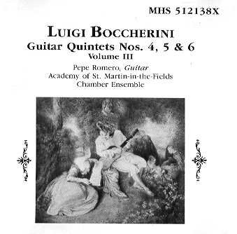 Pepe Romero, Iona Brown, Malcolm Latchem, Stephen Shingles, Denis Vigay ...