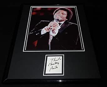 Charley Pride Signed Framed 11x14 Photo Poster Display - Music Posters ...