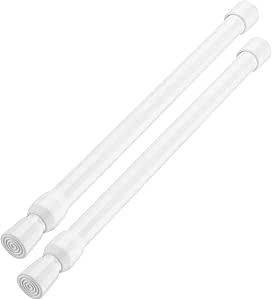 Amazon.com: AIZESI 2pcs Small Tension Rod 12 to 20 Inch Adjustable ...