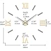 Amazon.com: VANGOLD Wall Clock for Living Room Decorations Gift : Home ...
