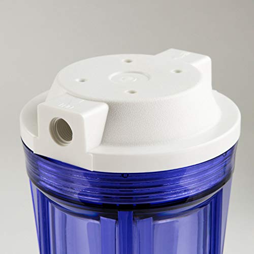 iSpring HC12X2 1/4'' Clear Water Filter Housing for Reverse Osmosis ...