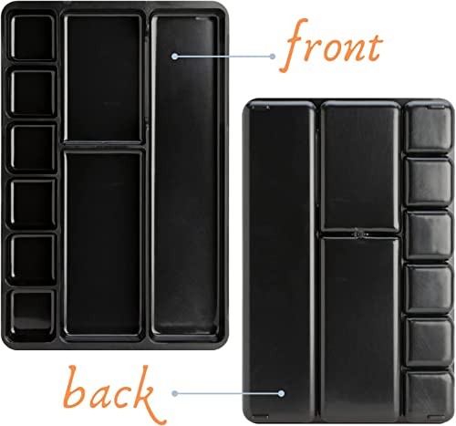 Snapklik.com : 1InTheOffice Plastic Desk Drawer Organizer Tray