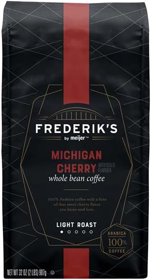Amazon.com: Fredrick’s Meijer Michigan Cherry Ground Coffee | Light ...