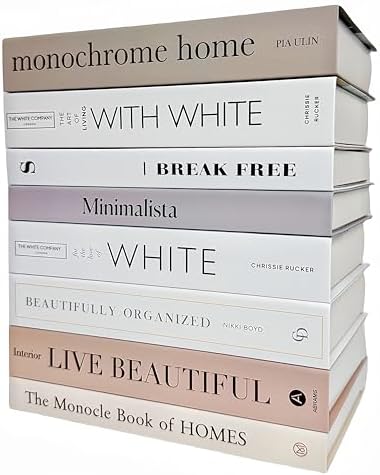 Amazon.com: Faux Books for Decoration, Outgeek Set of 4 Coffee Table ...