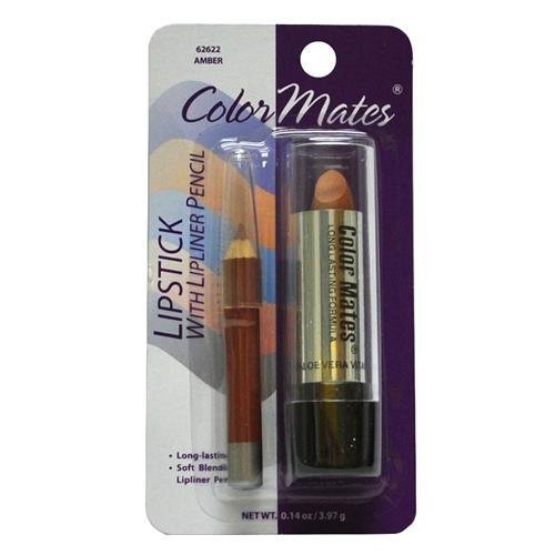 Amazon.com : Ddi Colormates Lipstick With Lipliner Pencil Amber(Pack Of ...