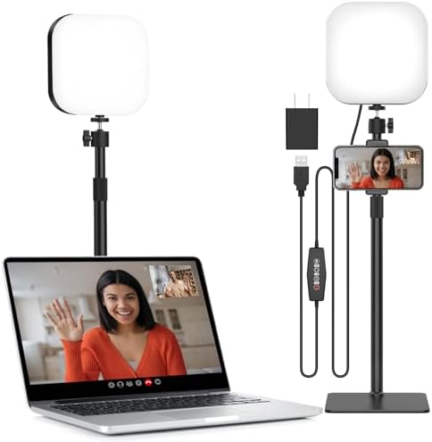 Amazon.com : Video Conference Lighting, 180 LED Video Light with 3 ...