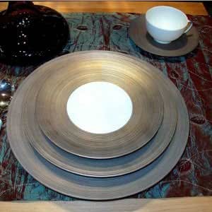 Amazon.com: J.L. Coquet Hemisphere Platinum Coffee Pot Serving Pieces ...