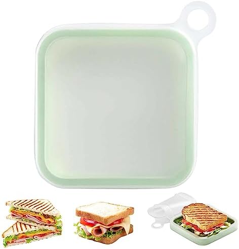 Feibety Portable Lunch Box Sandwich Case for Kids Adult Food Container ...