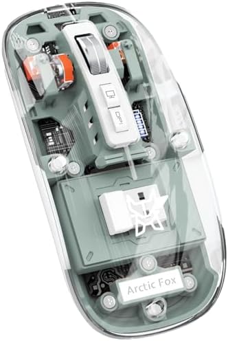 Amazon.in: Buy Arctic Fox Pureview Transparent Wireless and Bluetooth ...