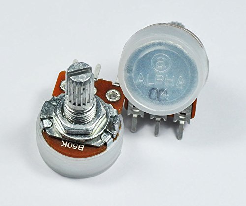 5 pcs 20K Pot Potentiometer 15mm Guitar Center Detent: Amazon.com ...