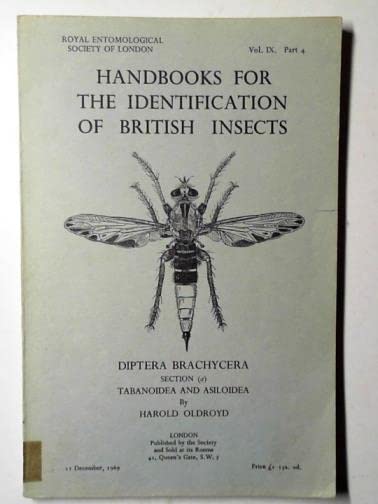 Diptera Brachycera, section (a): Tabanoidea and Asiloidea Tabanoidea and Asiloidea v.9: Amazon ...