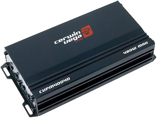 Amazon.com: Cerwin-Vega H1000.1D 1000W Max 1Ω/2Ω/4Ω 1-ChannelClass-D ...