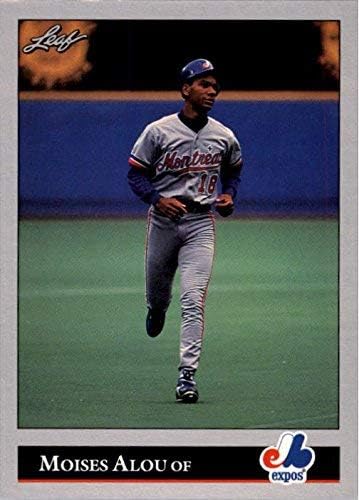 Amazon.com: 1992 Leaf #426 Moises Alou MLB Baseball Trading Card ...