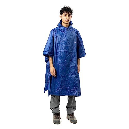 Buy Poncho and Rain Jacket for Daily Use and Hiking (Blue) at Amazon.in