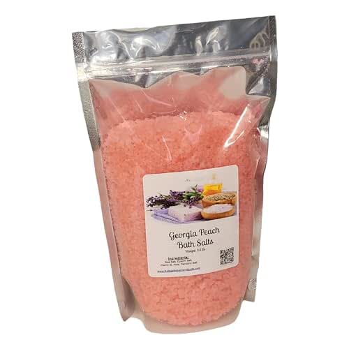 Amazon.com: Bath Salts | 4lb Bag | Georgia Peach Scent | Bathing | Body ...